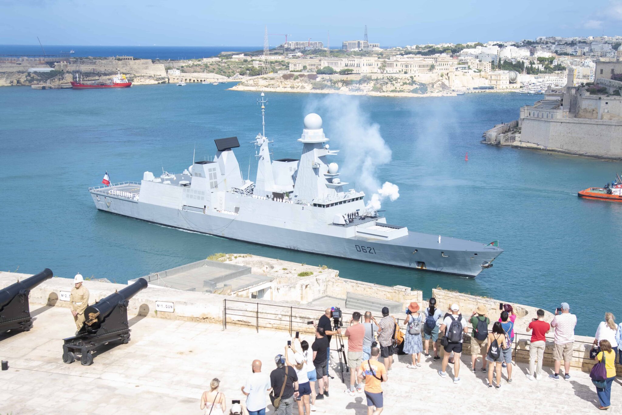 French Frigates Chevalier Paul and Forbin Visit Malta | Gollcher
